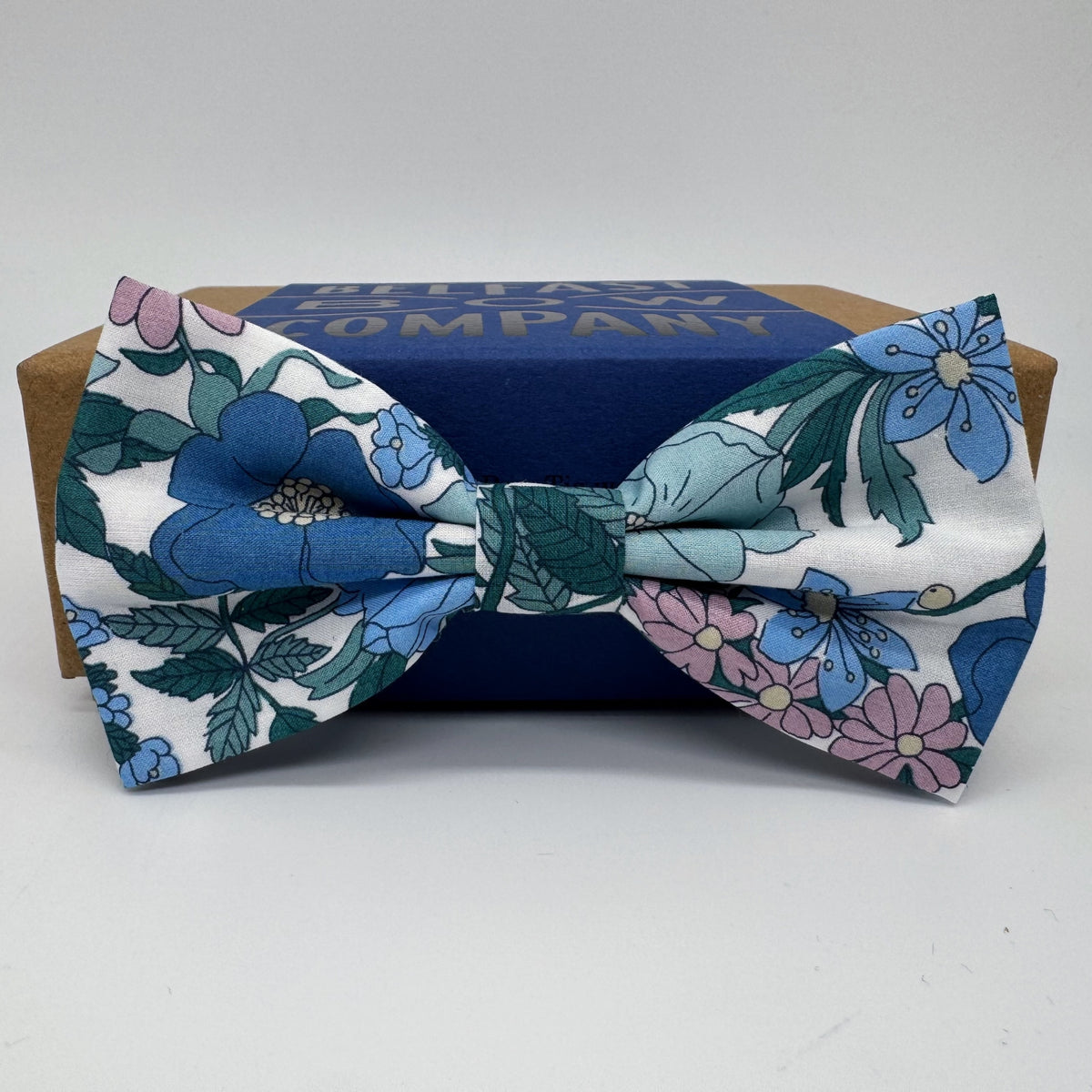 Liberty of London Bow Tie in Cornflower Blue - Belfast Bow Company